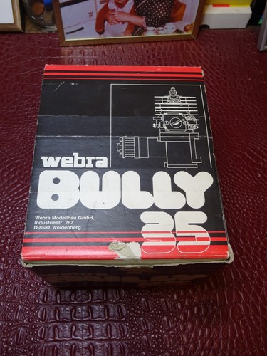 Webra Bully RC Aircraft Engine With Original Box WE NOT SHIP TO USA | eBay