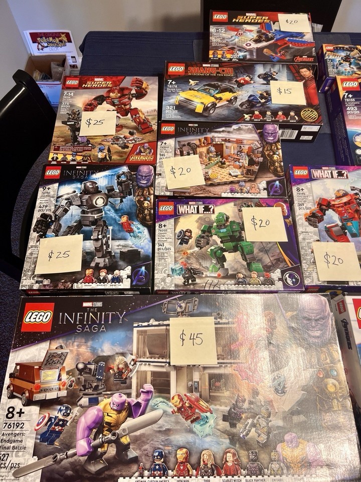 LEGO Marvel Lot. 13 Sets! Adult Owned With Boxes And Instructions | eBay