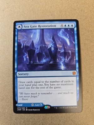 Sea Gate Restoration - Zendikar Rising - MTG - Magic The Gathering | eBay