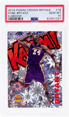 2019 Panini Crown Royale Kobe Bryant Kaboom! #16 PSA 10 | eBay