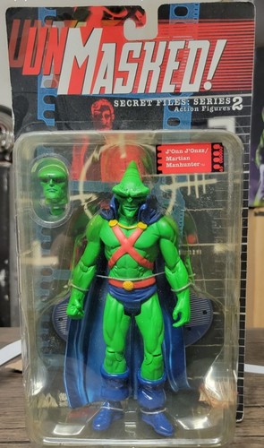 DC Direct Secret Files Series 2 Unmasked Martian Manhunter | eBay