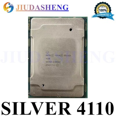 Intel Xeon Silver 4110 SR3GH 2.1GHz 8 Core 16Threads 11 MB Core LGA ...