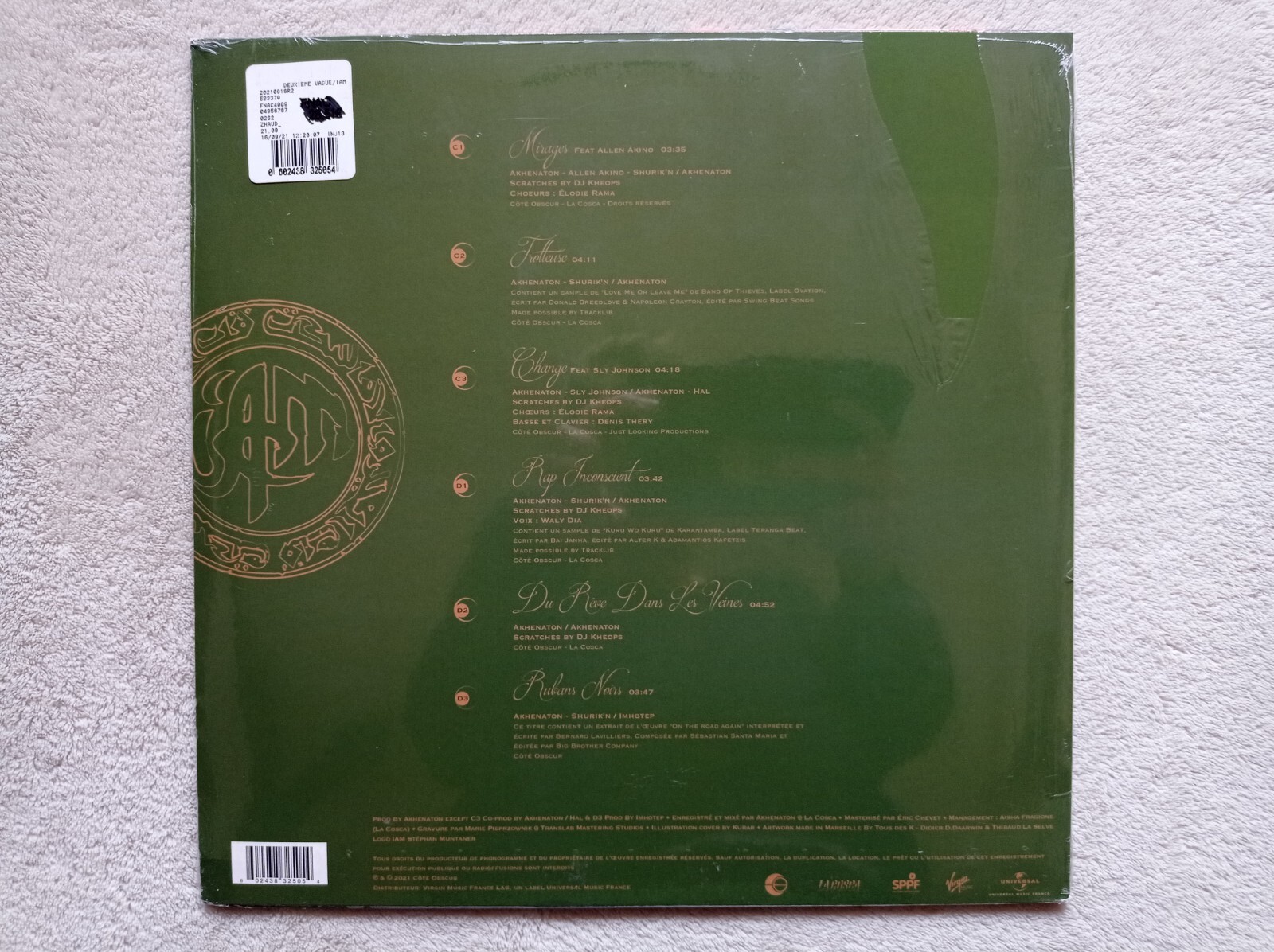 LP 33T IAM "Deuxième Vague" LA COSCA 383 250-5 FRANCE 2021 NEUF ET ...