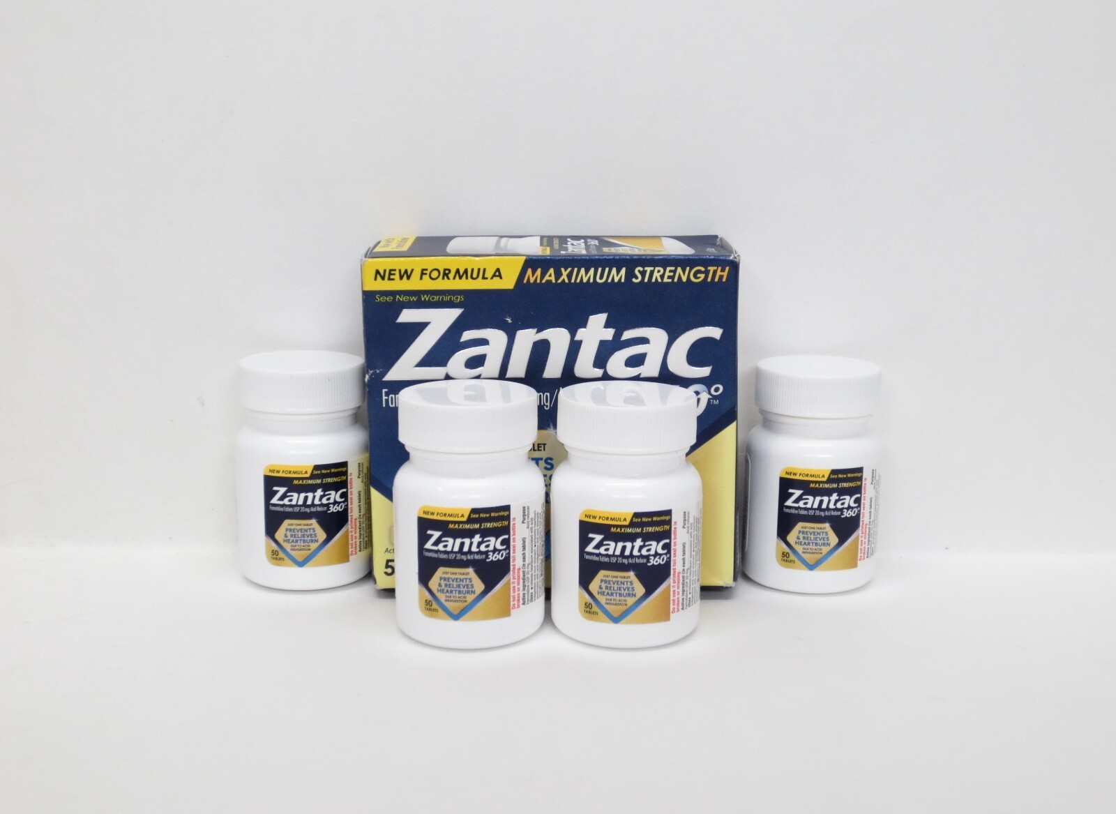 4-Pack Zantac 360 Maximum Strength - EXP 03-2024 | eBay