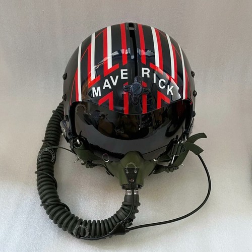 TOP GUN MAVERICK HGU-33 (SIZE XL-XXL) +OXYGEN MASK MBU-12 REPLICA+2 ...