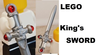New LEGO Jeweled Sword Mid Evil Times Bird RED Royal Jewels Knight King ...