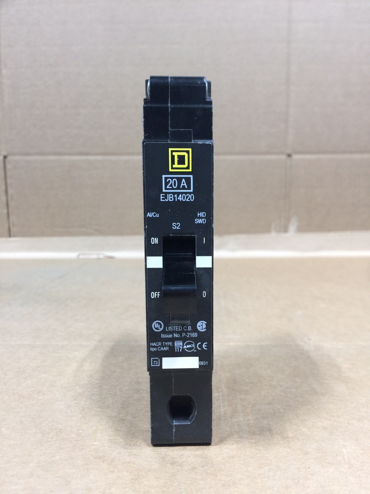 NEW SQUARE D EJB14020 TYPE EJB 20A 277V FREE 2 DAY AIR HOUSTON STOCK | eBay