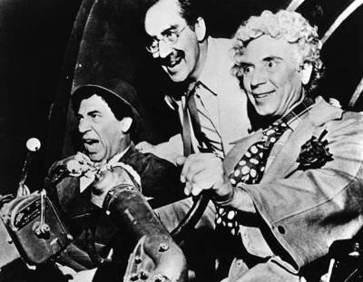 Marx Groucho - Actor comedian USA - Switzerland 1946 Old Historic Photo ...