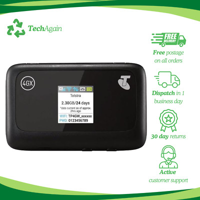 Telstra 4GX Wi-Fi Plus - MF910Y - Brand New | eBay Australia