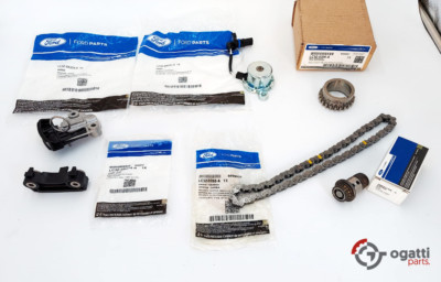 7.3L TIMING CHAIN KIT NEW FORD OEM SET-6 F-250 2020 7.3L 2V DEVCT V8 ...