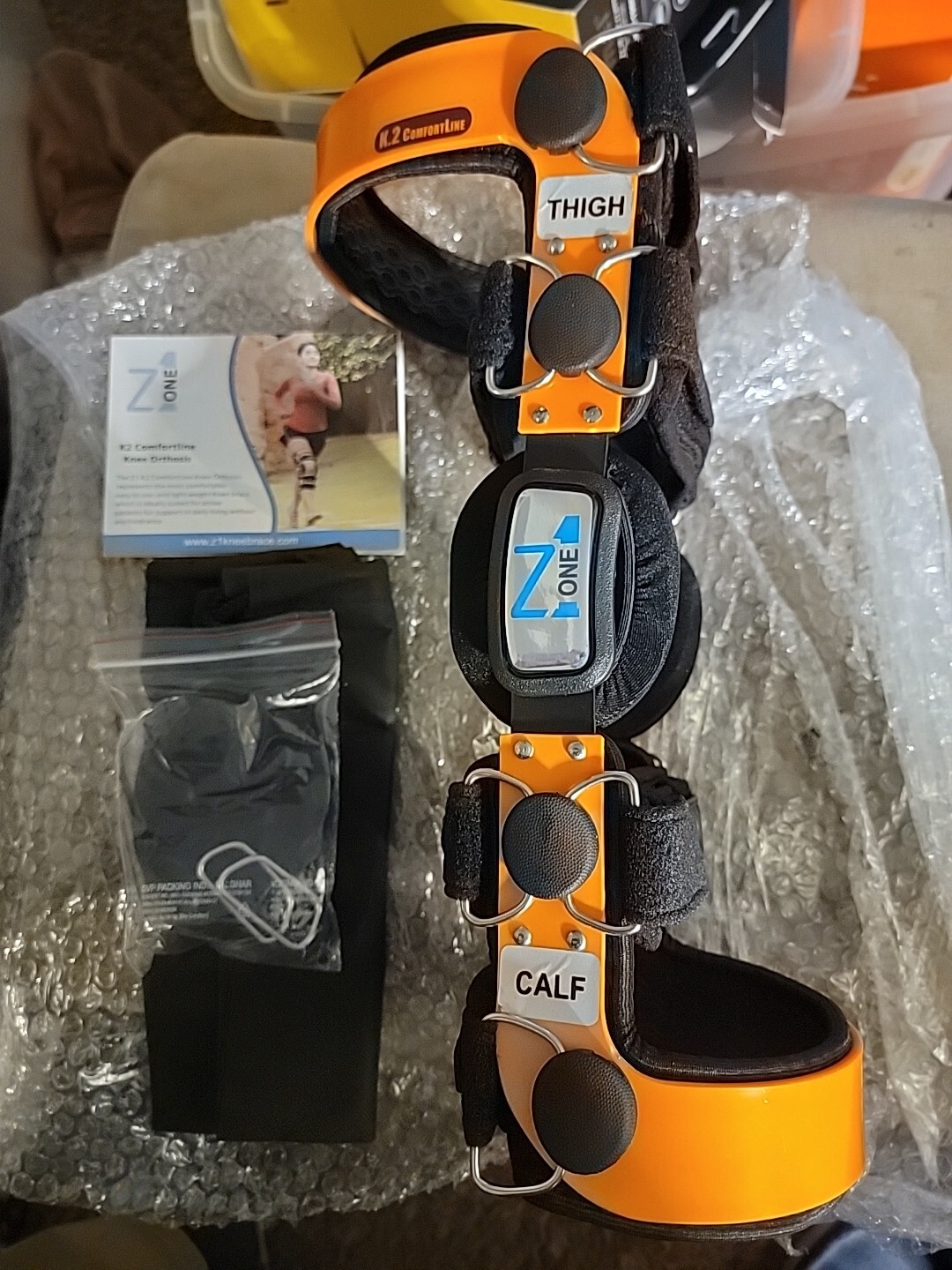 Z1 K2 Comfortline Hinged Medical Knee Support for MCL, ACL, PCL ...