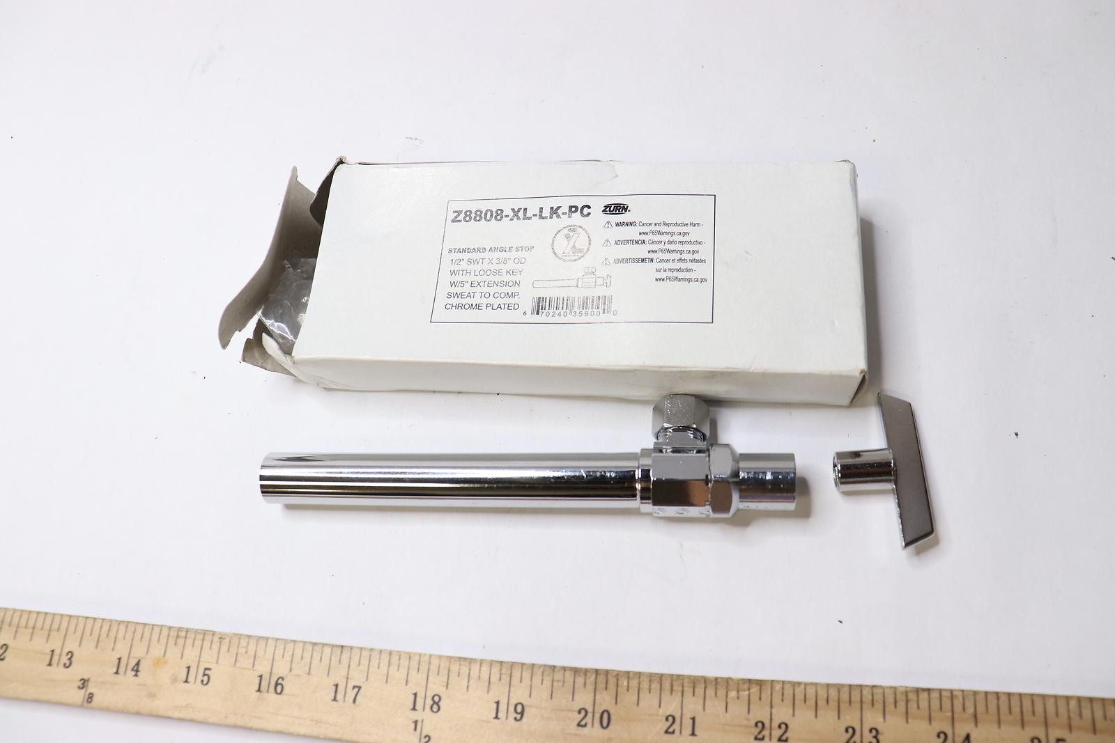 Zurn Brass Control Stop Loose Key Z8808-XL-LK-PC for sale online | eBay