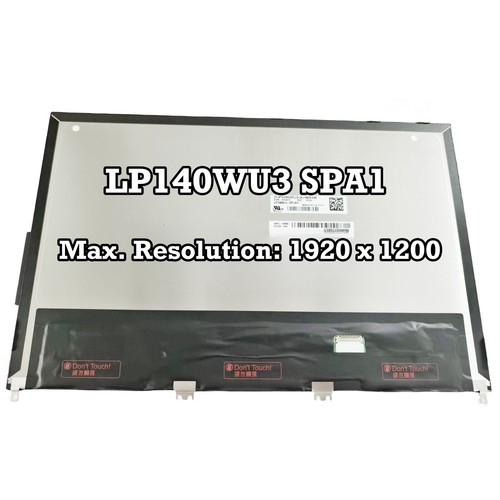 LP140WU3 SPA1 1920x1200 IPS 14 inch Laptop LCD Screen Replacement ...