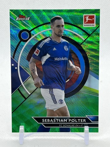 2022-23 Topps Finest Bundesliga Green Wave 99 - SEBASTIAN POLTER - FC ...