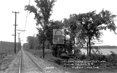 Lake Shore Electric Railroad Hudson Lake Indiana IN - Reprint | eBay