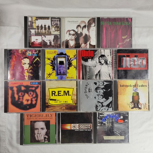 1990s Early 2000s CD Lot Of 14 Rock Pop 90s Music REM Hootie Dido Ezra ...