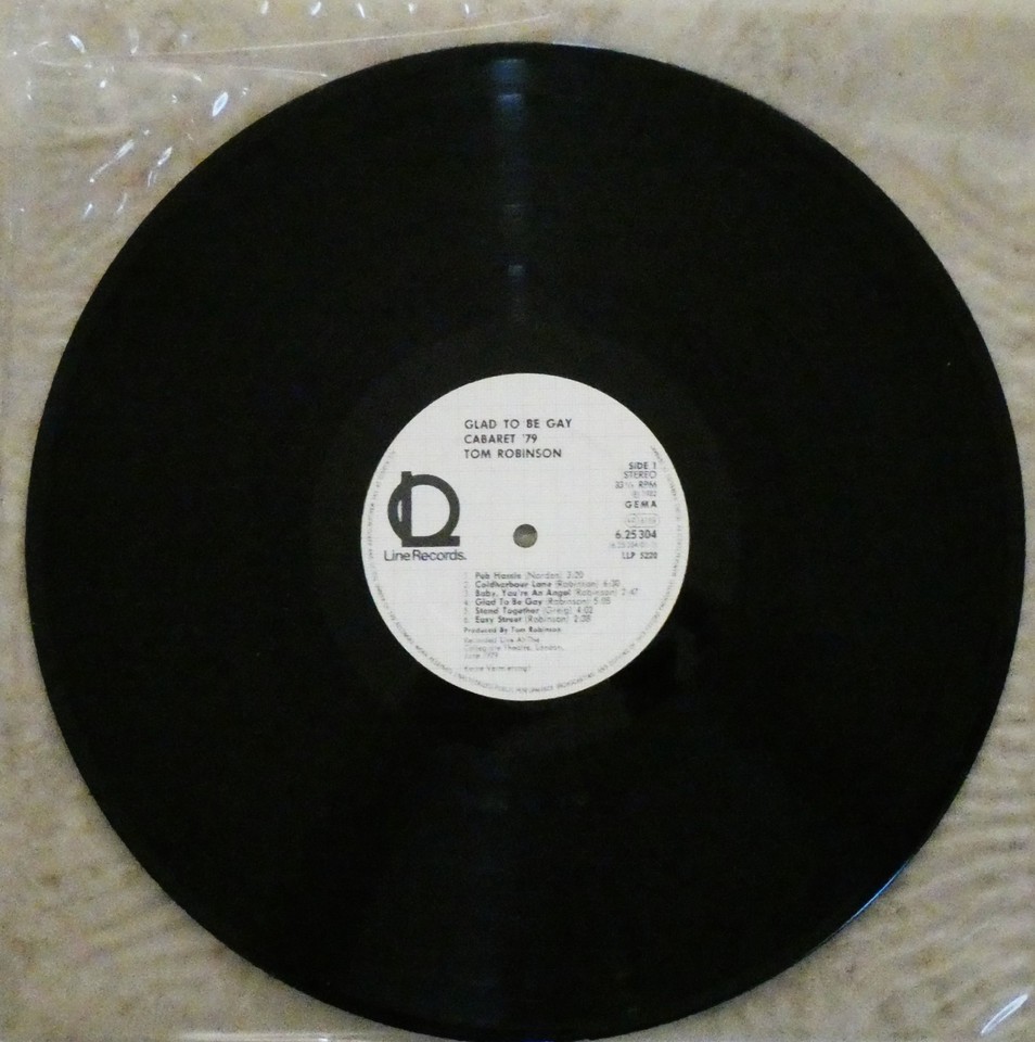 Tom Robinson, Glad to be Gay - Cabaret 79 Vinyl LP | eBay UK