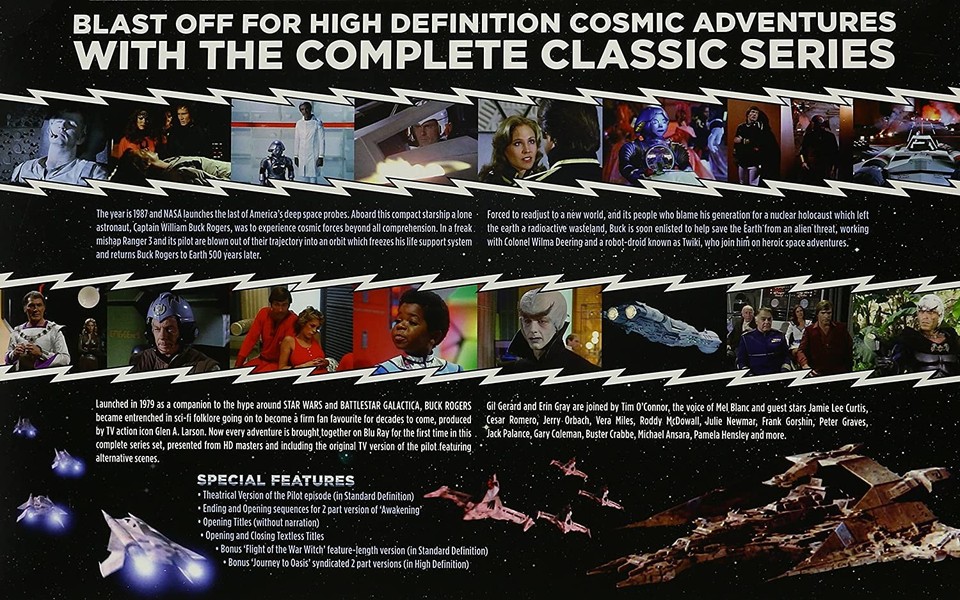 Buck Rogers in the 25th Century - The Complete Remastered Series (Blu ...