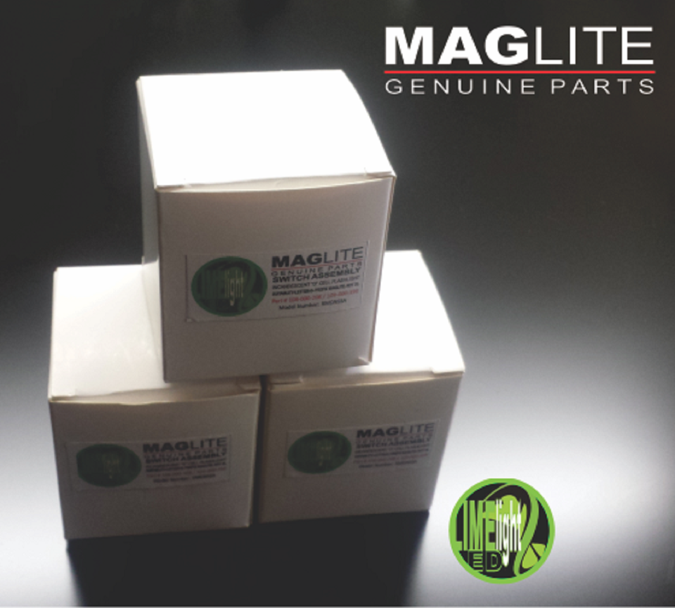MAGLITE UPGRADE SWITCH ASSEMBLY D CELL PREFIX FLASHLIGHT TORCH GENUINE ...