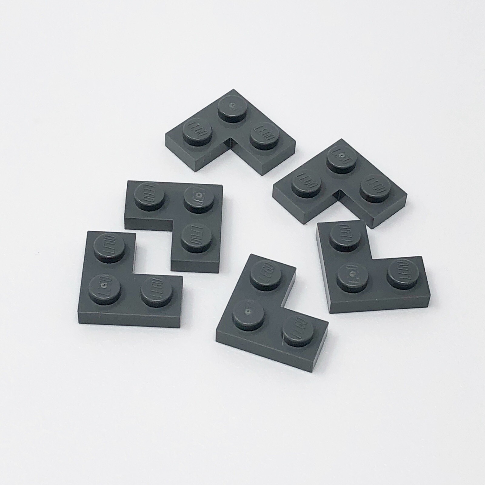 2420 LEGO Parts Plate 2x2 Corner DARK BLUISH GRAY (6) | eBay