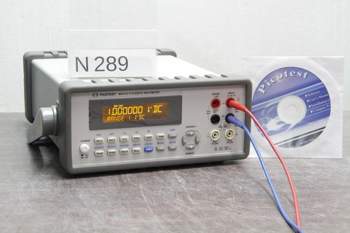 KEITHLEY PICOTEST M3511A MULTIMETER 6.1/2 digits + CD Software / Manual ...