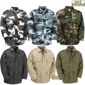 Kids Army Outfit Camo Jacket Top Gun Combat Field Junior Camouflage ...