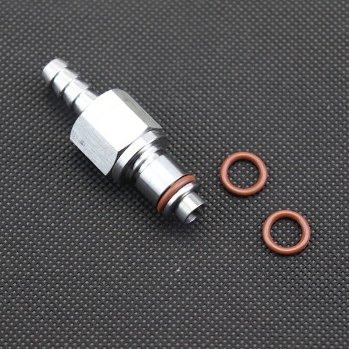 1/4" Gas Tank Fuel Line Hose Quick Release Connect Disconnect Coupling ...