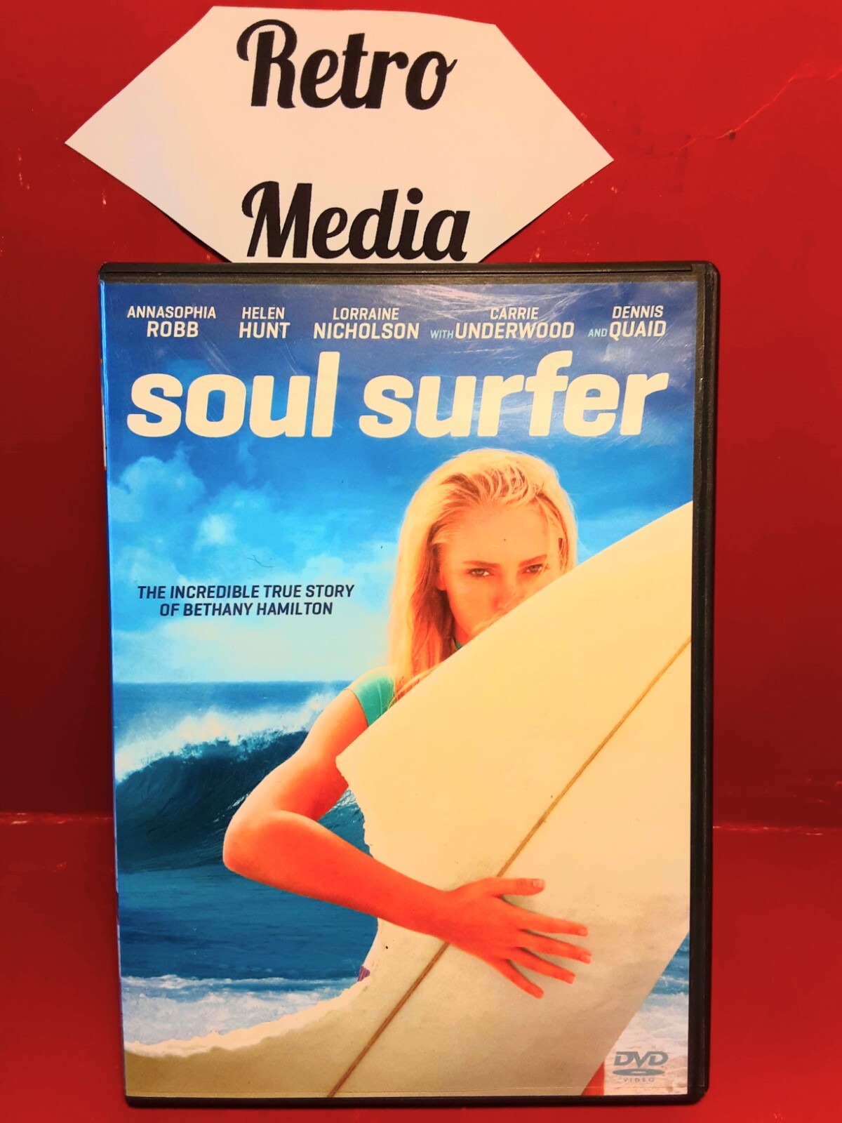 Soul Surfer DVD Widescreen Annasophia Robb Family Drama - VG | eBay