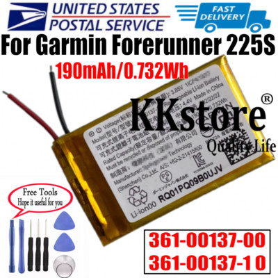 USPS 190mAh Original Battery For Garmin Forerunner 225S / Garmin Venu ...