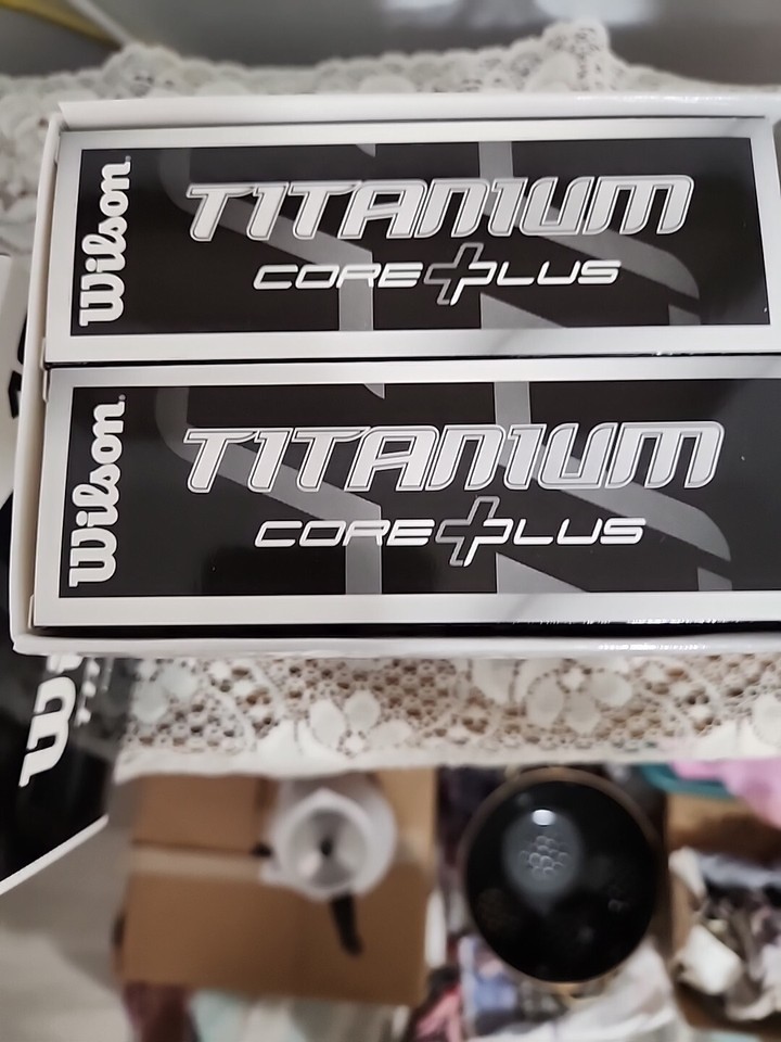 Wilson Distance Titanium Core Plus Golf Balls - 6 Sleeves / 18 Balls | eBay