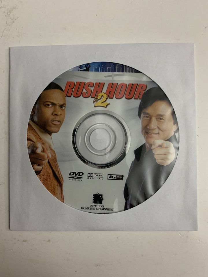 Rush Hour 2 (DVD, 2001)Disk Only Louis 794043540424 | eBay