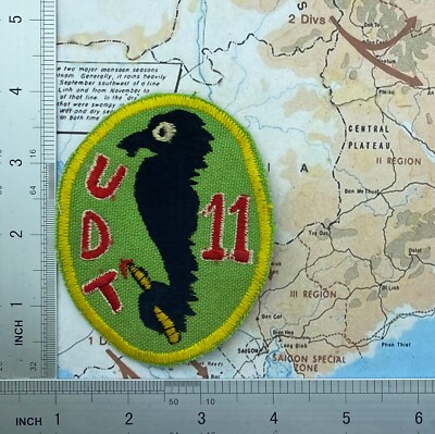 PATCH , Vietnam US Navy SEAL UDT patch Underwater Demolition Team 11 ...