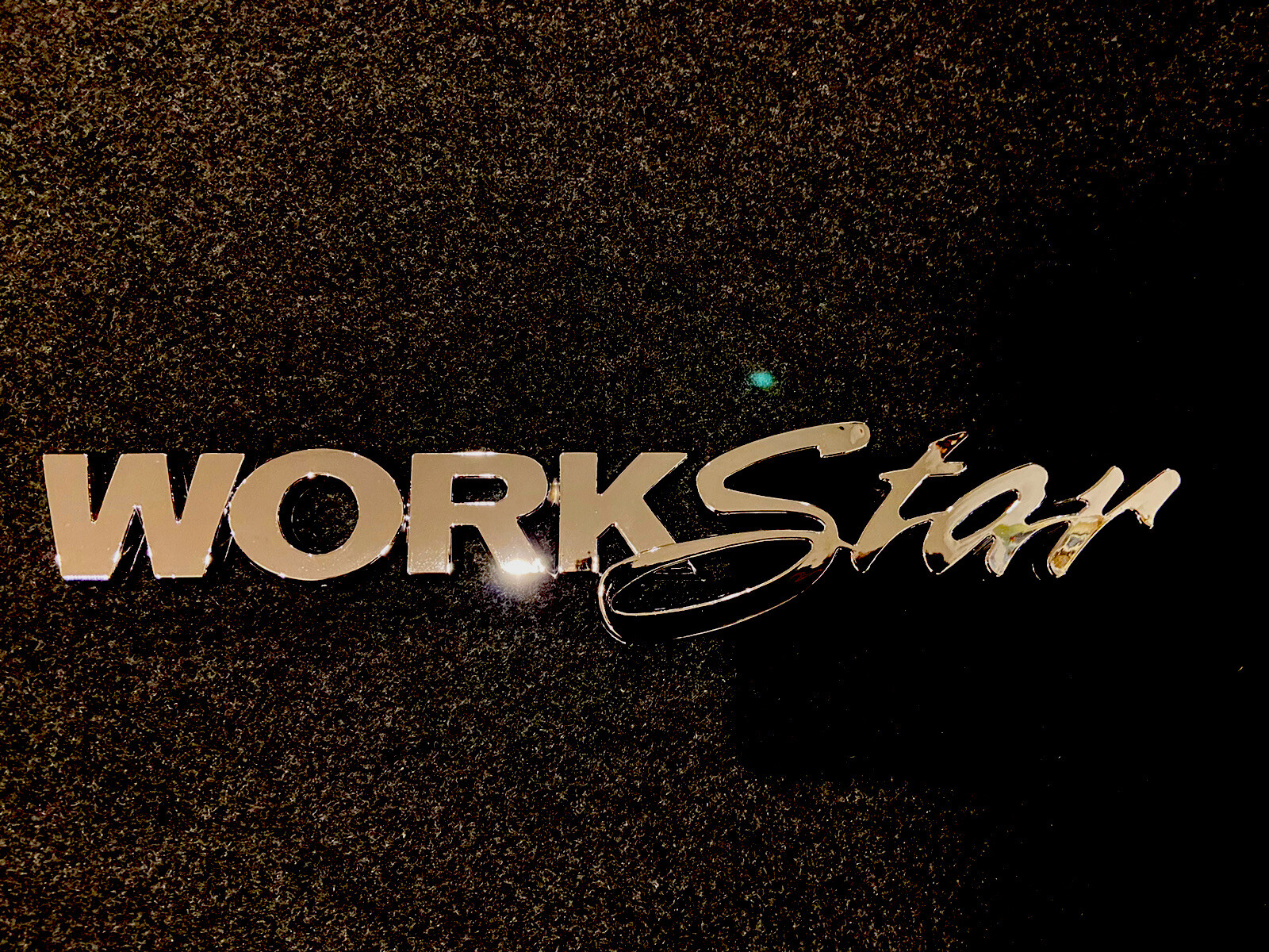 INTERNATIONAL TRUCKS WORKSTAR EMBLEM LOGO BADGE "WORKSTAR" 7300 7500 ...