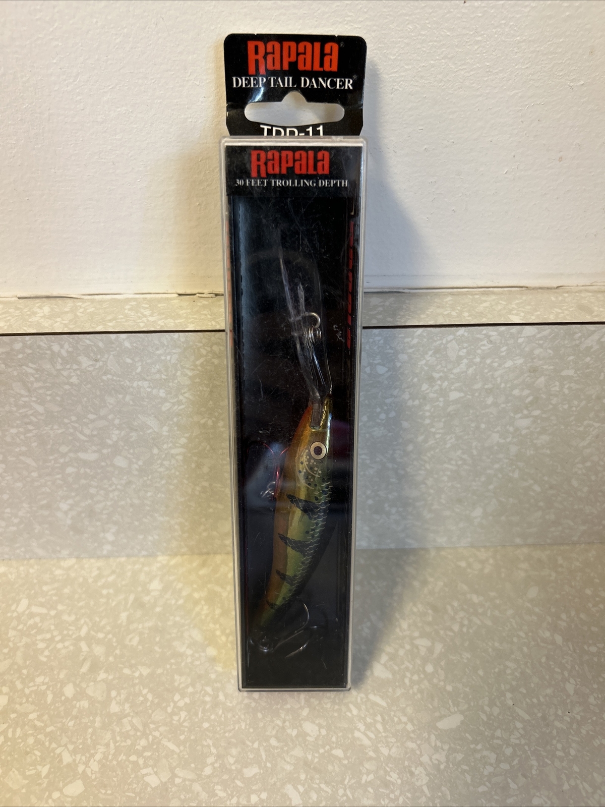 RAPALA 4 3/8" Deep Tail Dancer TDD11 FLP - FLASH PERCH for Walleye/Bass ...