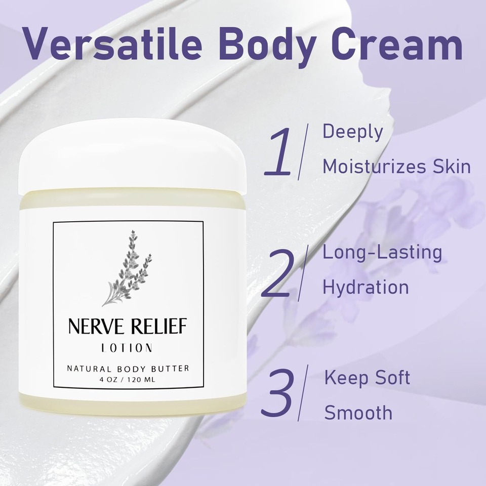 Neuropathy Cream Magnesium Cream for Neuropathy Nerve Relief Lotion for ...