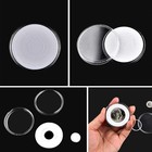 96 Pieces 46mm Coin Capsules with Foam Gasket, Coin Holders for Coin ...