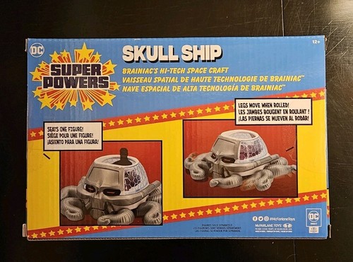 DC Super Powers ~ Skull Ship Brainiac's Hi-Tech Space Craft ~ Mcfarlane ...