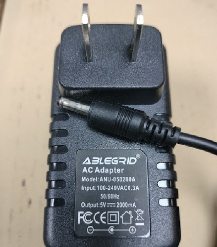 ABLEGRID AC ADAPTER MOD. ANU-050200A | eBay