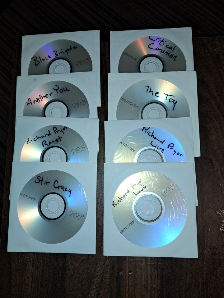 Lot Of 8 Homemade Dvds | eBay