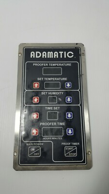 Adamatic: Proofer Control Panel (AP-51) - For Parts | eBay