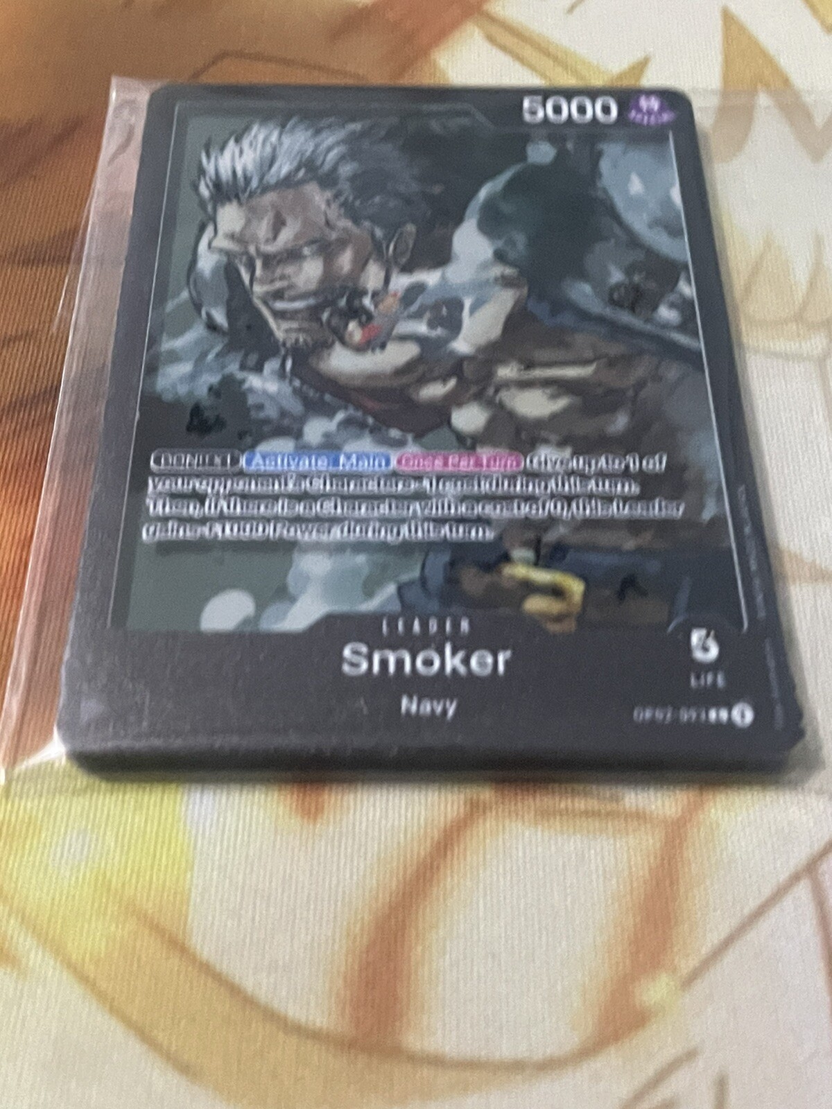Custom Smoker Leader | One Piece Card Game | eBay