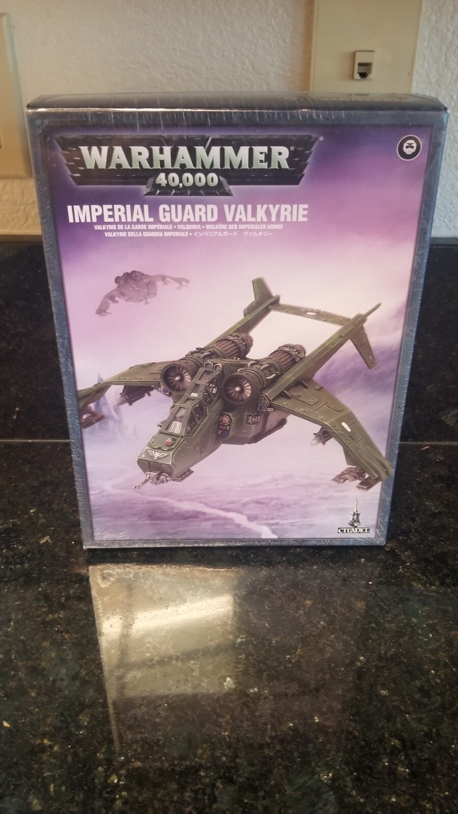 WARHAMMER 40K IMPERIAL GUARD VALKYRIE WAR GAME SPACE SHIP MODEL KIT | eBay