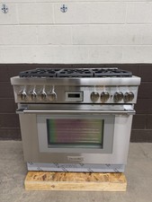 Thermador Pro Grand 36" 6 Burners Pro-style Gas Range Stainless ...