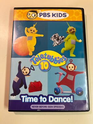 Teletubbies 10 Time to Dance DVD, PBS Kids, Read for Contents ...