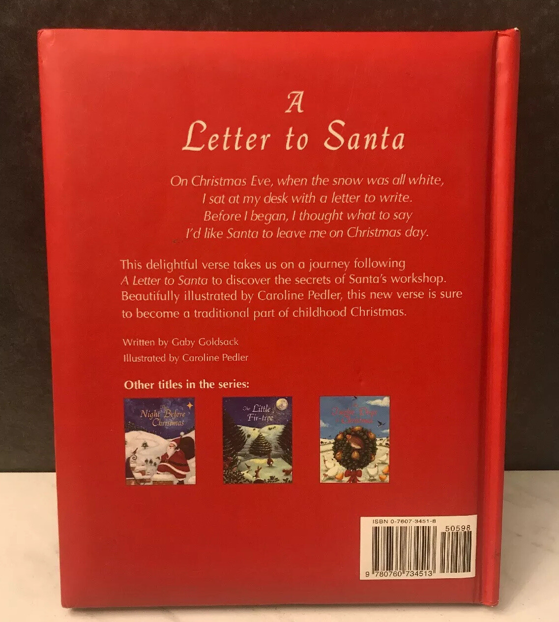 A Letter to Santa by Goldsack, Gaby Barnes & Noble 2002 Christmas ...