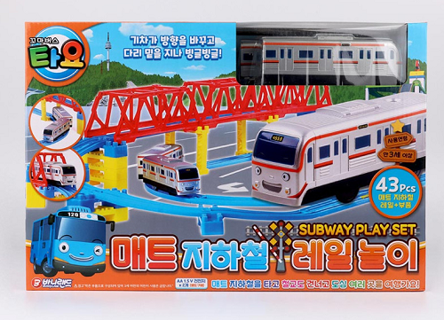 TAYO The Little Bus Met the Subway Train&Rail Play Set/EXPRESS | eBay