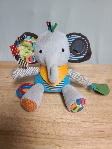 SKIP HOP 8” Bandana Buddies Baby Activity Toy Elephant | eBay