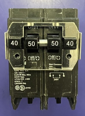 Circuit Breakers - 2 Pole 50 Amp