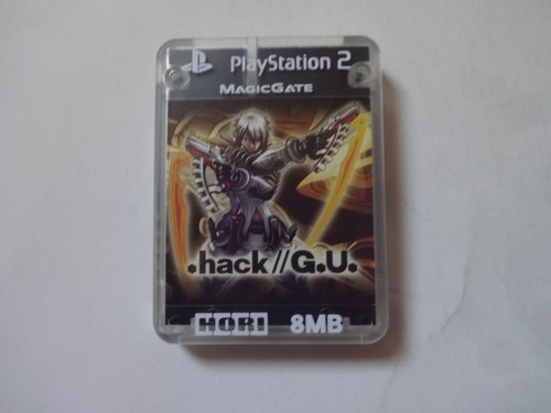 HORI Playstation 2 Memory Card 8MB ".hack G.U. vol.3" 2007 HP2-257 From ...