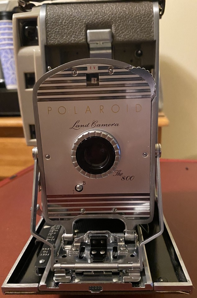Vintage Polaroid Land Camera . Model 800 Untested | eBay